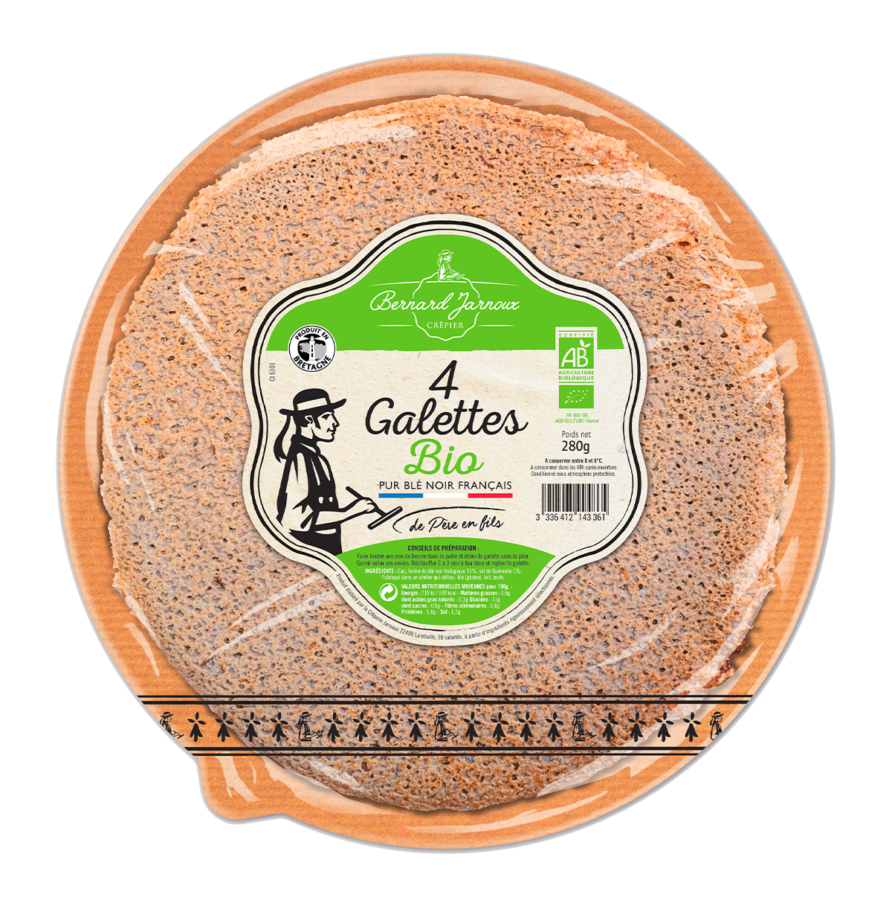 4 Galettes Bio : Quatre Galettes Bio à garnir à la poêle – Bernard ...