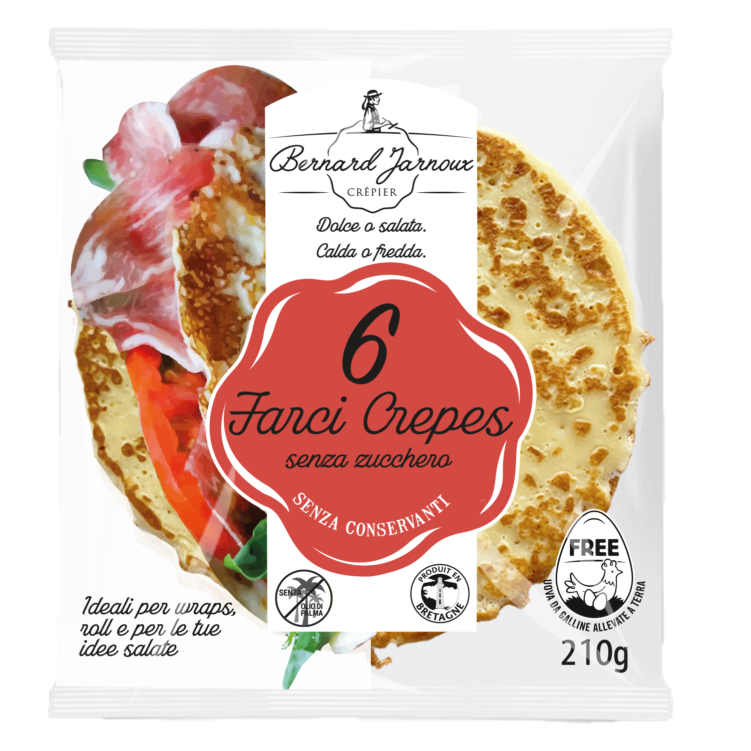 Farci crêpes - Bernard Jarnoux Crêpier